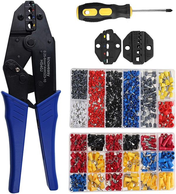 Wire Terminals Crimper Kit-Crimping Tool-Knoweasy - knoweasy