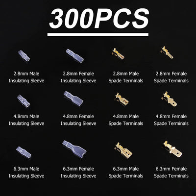 Wire Terminals Crimping Tool Kit,Knoweasy Spade Connectors Crimper and ...