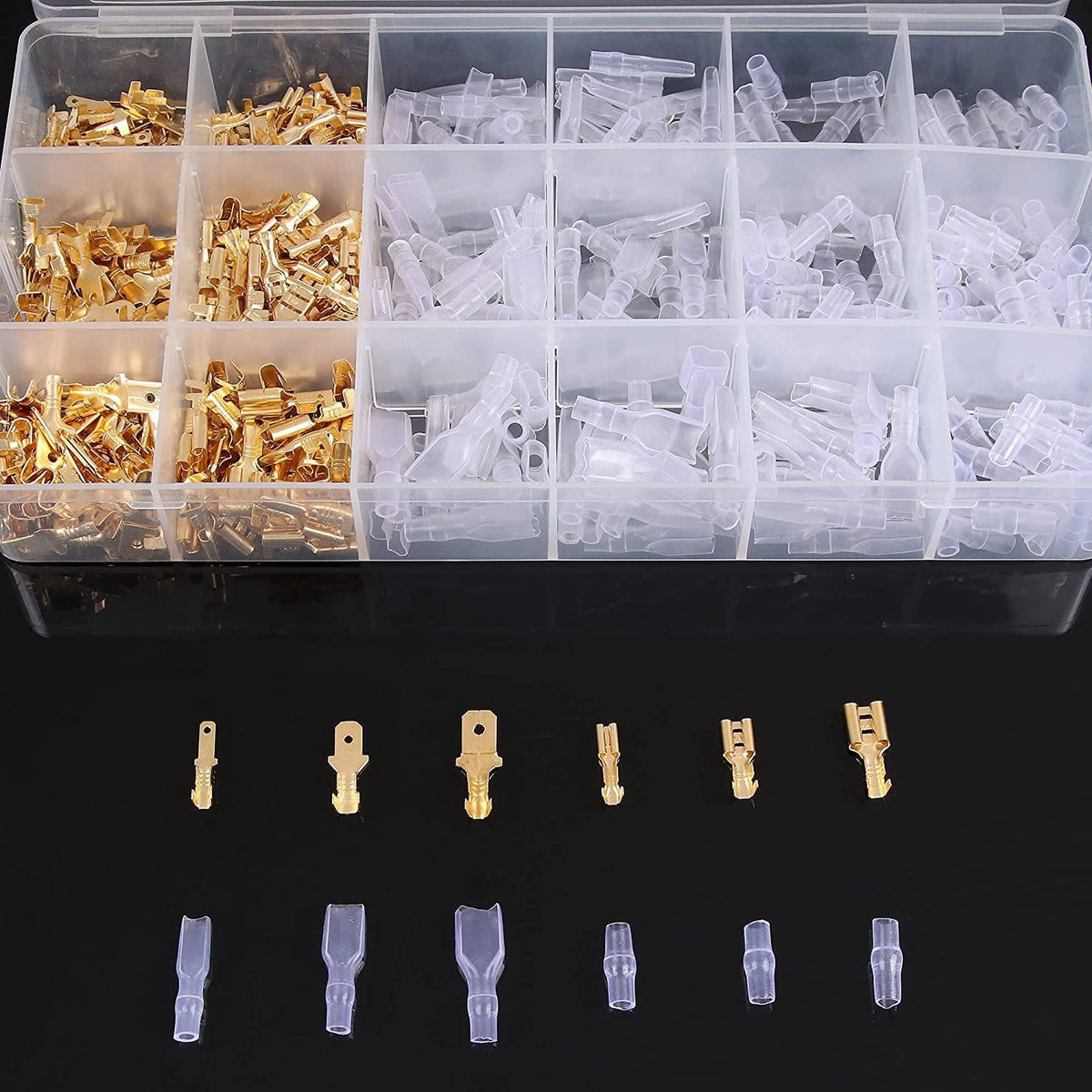 Wire Terminals Crimping Tool Kit,Knoweasy Spade Connectors Crimper and ...